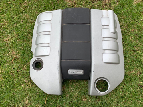 STATESMAN WM WK COMMODORE VE SS SSV ENGINE COVER 6.0 V8 SILVER BLACK ...