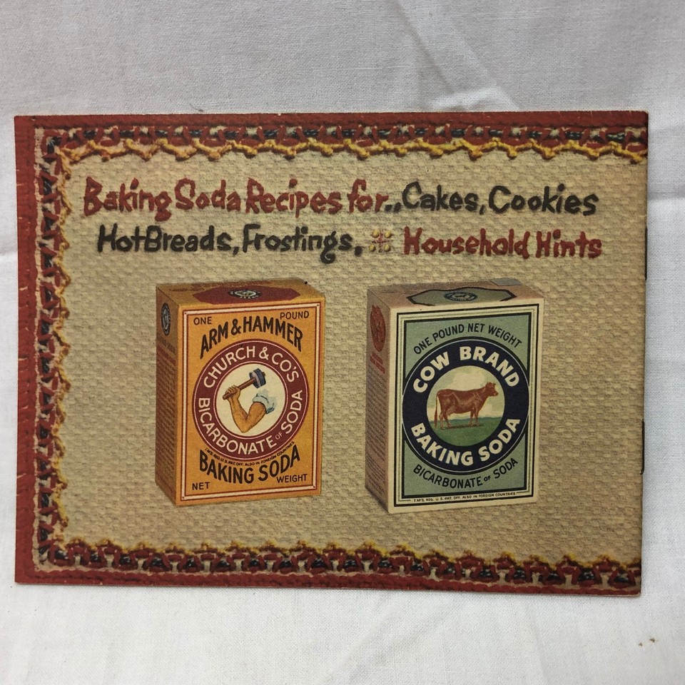Vtg 1957 Good Things to Eat Booklet Recipes Advertising Arm & Hammer ...