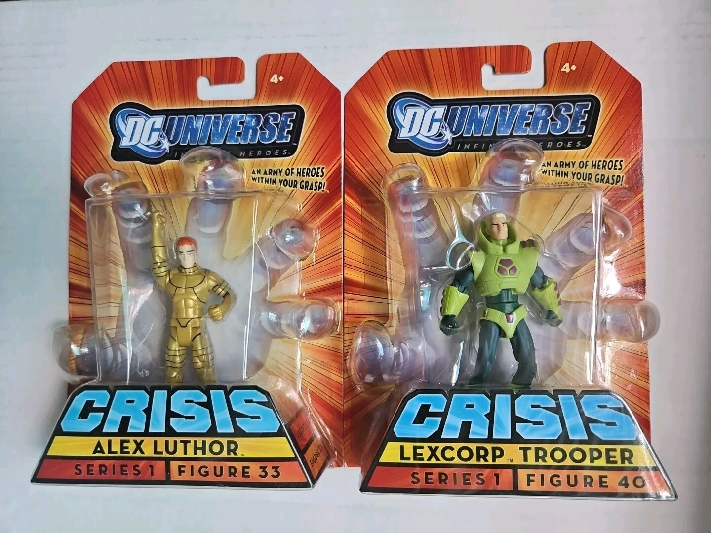 NEW DC UNIVERSE INFINITE HEROES CRISIS ALEX LUTHOR & LEXCORP TROOPER ...