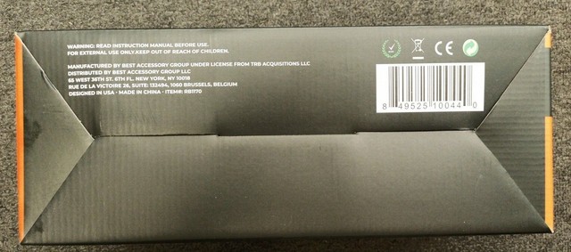 RBX Deluxe Powerful Massager Dual Ball Heads Deep Tissue Post Workout ...