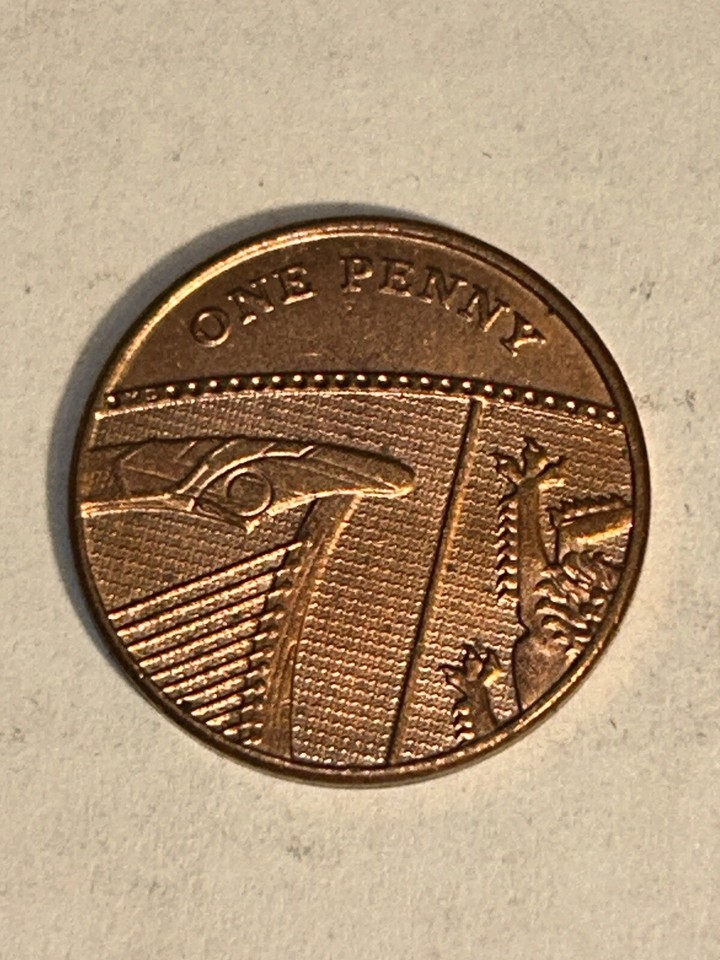 1p Coin, United Kingdom 1 Penny, 2015. (5th Portrait). | eBay