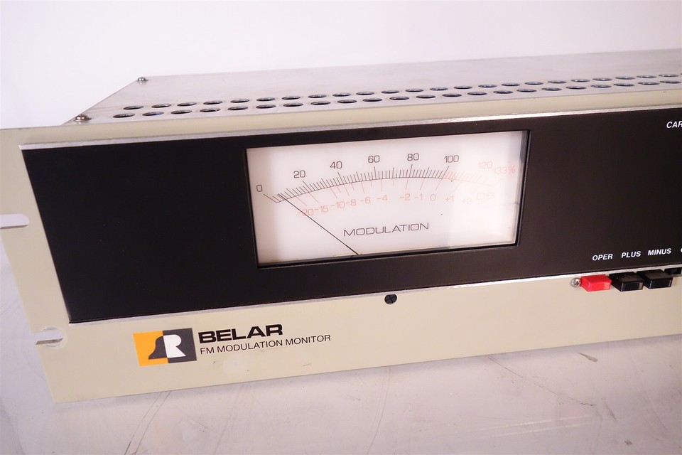 Belar FM Modulation Monitor FMM-2 Pro Broadcast Audio | eBay