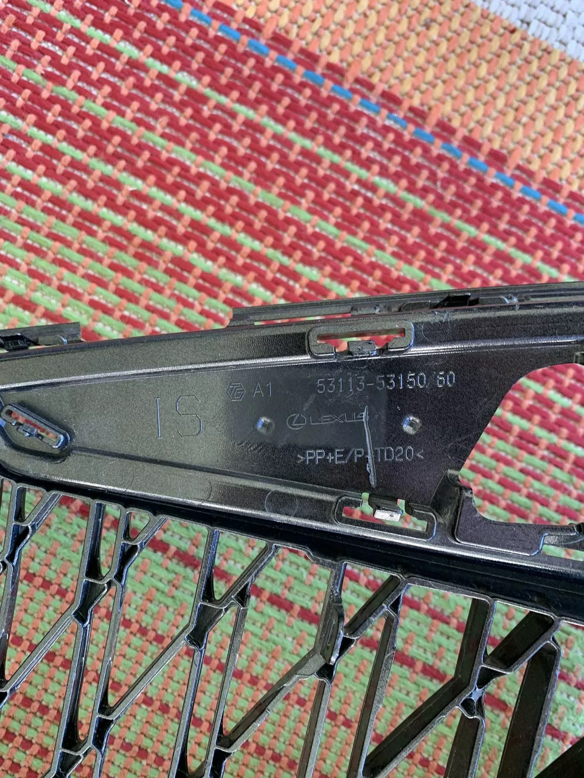 2016 - 2019 LEXUS IS200T IS300 IS350 UPPER & LOWER GRILL FSPORT 53113 ...