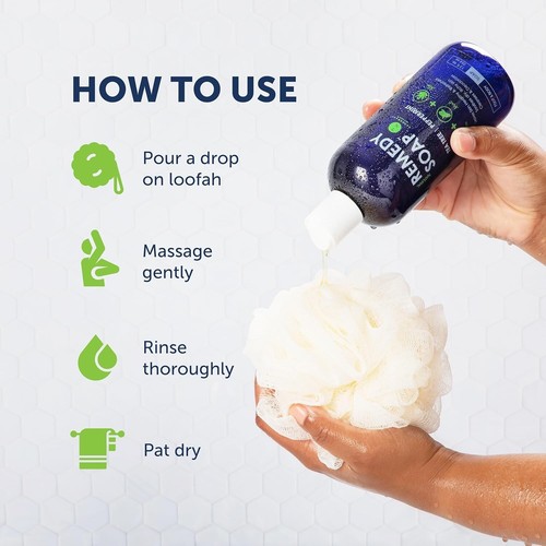 Truremedy Naturals Remedy Tea Tree Oil Body Soap - Refreshing Body Wash ...