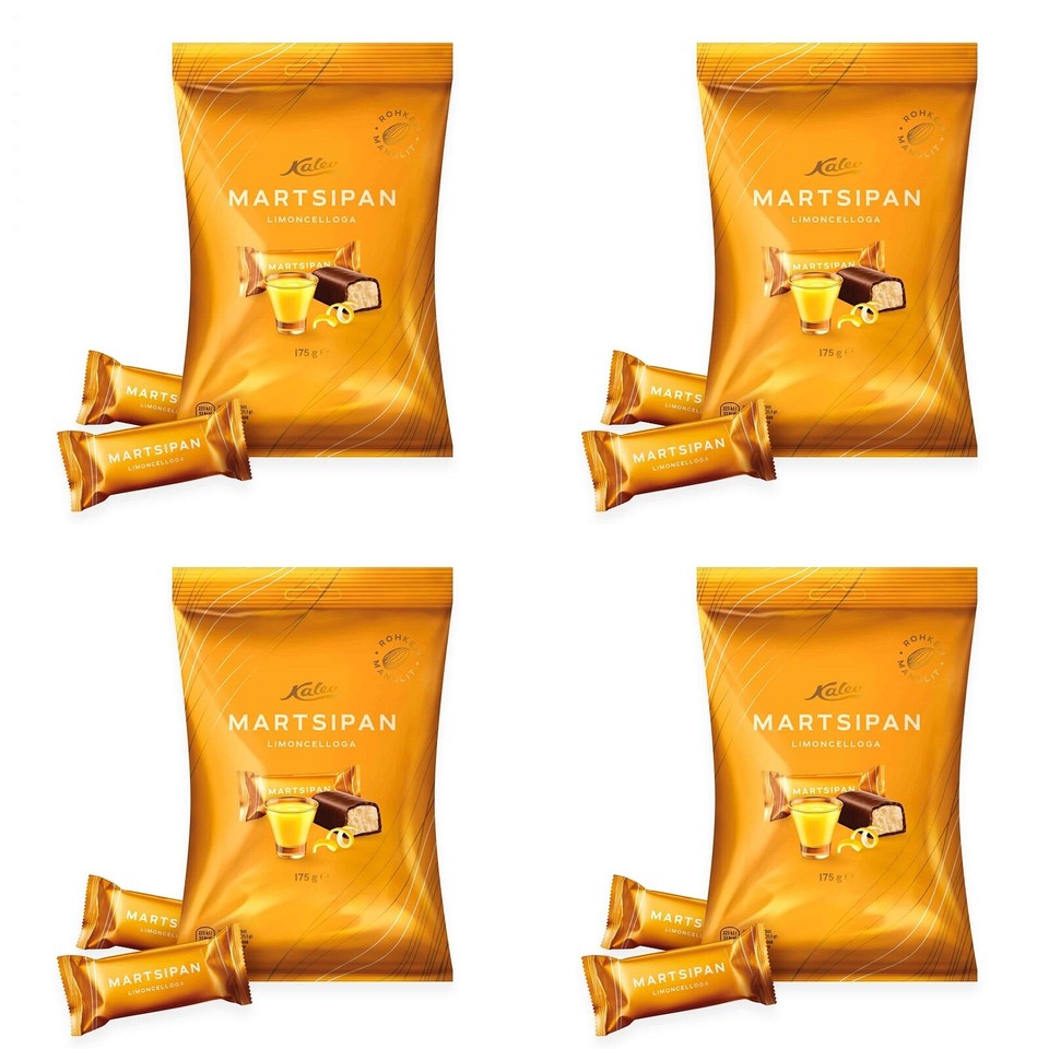 ESTONIA - Various Estonian Kalev candy bags Your choice LOT of 4 Bags ...