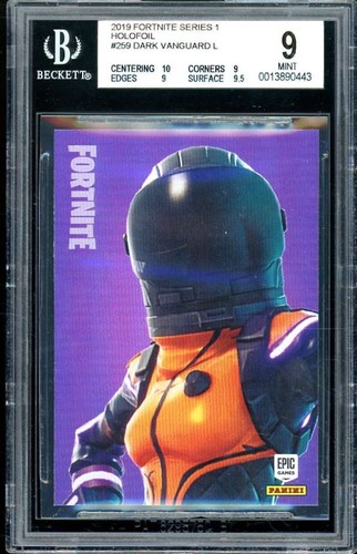 Dark Vanguard Card 2019 Fortnite Series 1 Holofoil USA #259 (pop 1) BGS ...