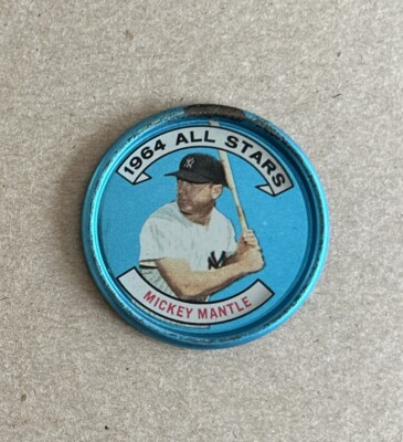 1964 Topps Baseball Mickey Mantle New York Yankees Coin #131 | eBay