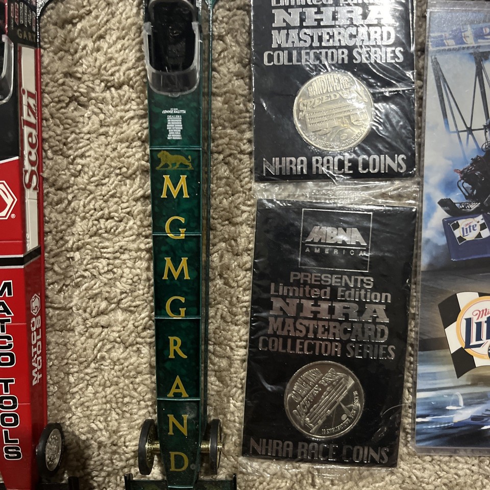NHRA Lot-Autographs, Cars And Coins! Joe Amato, John Force And BONUSES ...