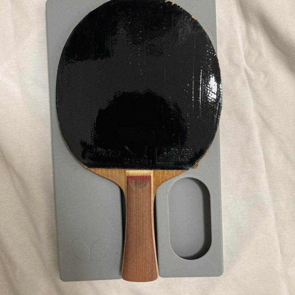 "TSP SWAT Table Tennis Racket with RIGAN Rubber + Case" | eBay UK