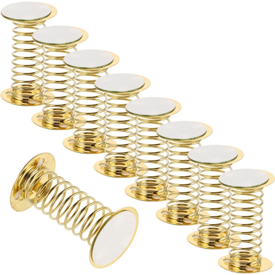 10 Pcs Wobble Springs Base Spiral Dashboard Accessories Cute Metal ...