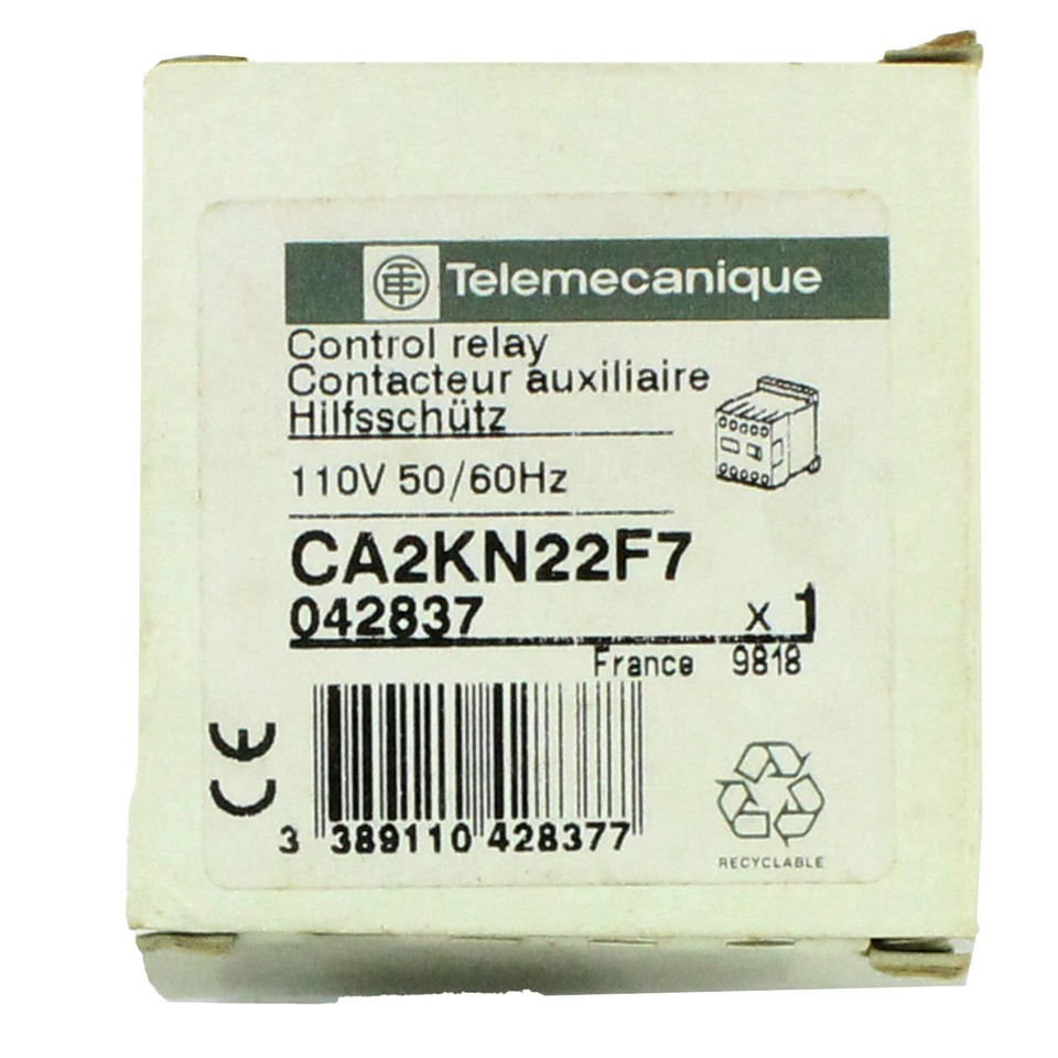 Telemecanique Control Relay CA2KN22F7 110V | eBay