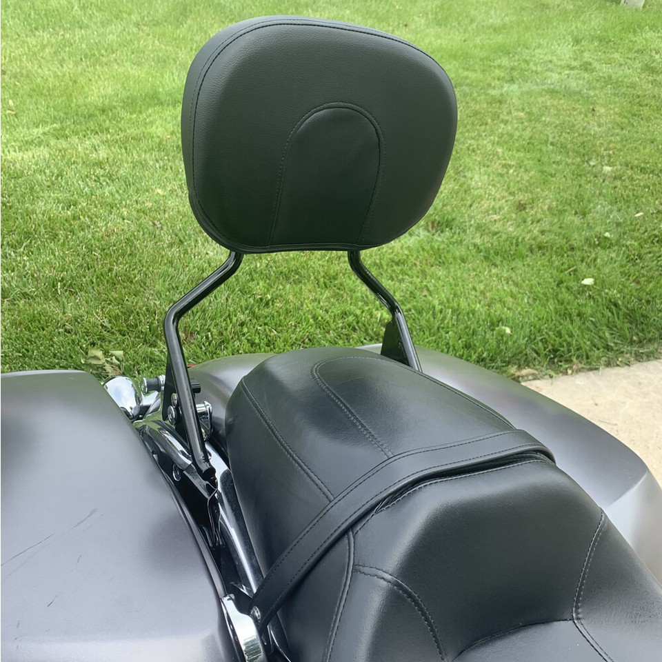 For 14-23 Harley Touring Quick Release Backrest Sissy Bar / Docking ...
