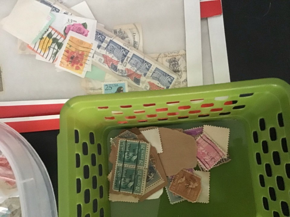 Rare Stamp Lot Retired Postal Workers Collection. World Wide Used And ...