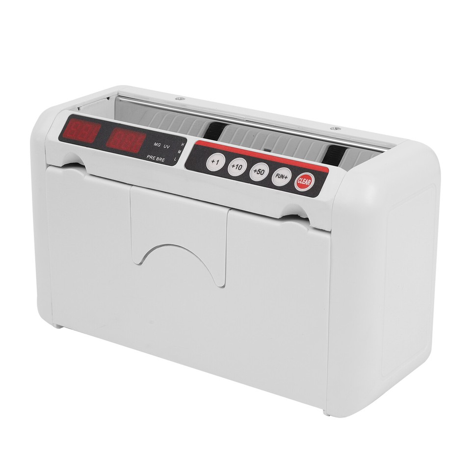 NEW Money Bill Counter Cash Counting Machine UV MG Detection ...