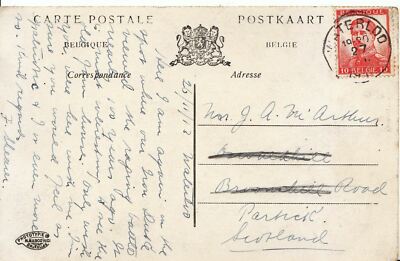 Family History Postcard - Arthur - Partick - Scotland - Ref 1645A | eBay UK