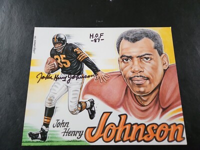 John Henry Johnson 8x10 Photo Signed Autograph | eBay