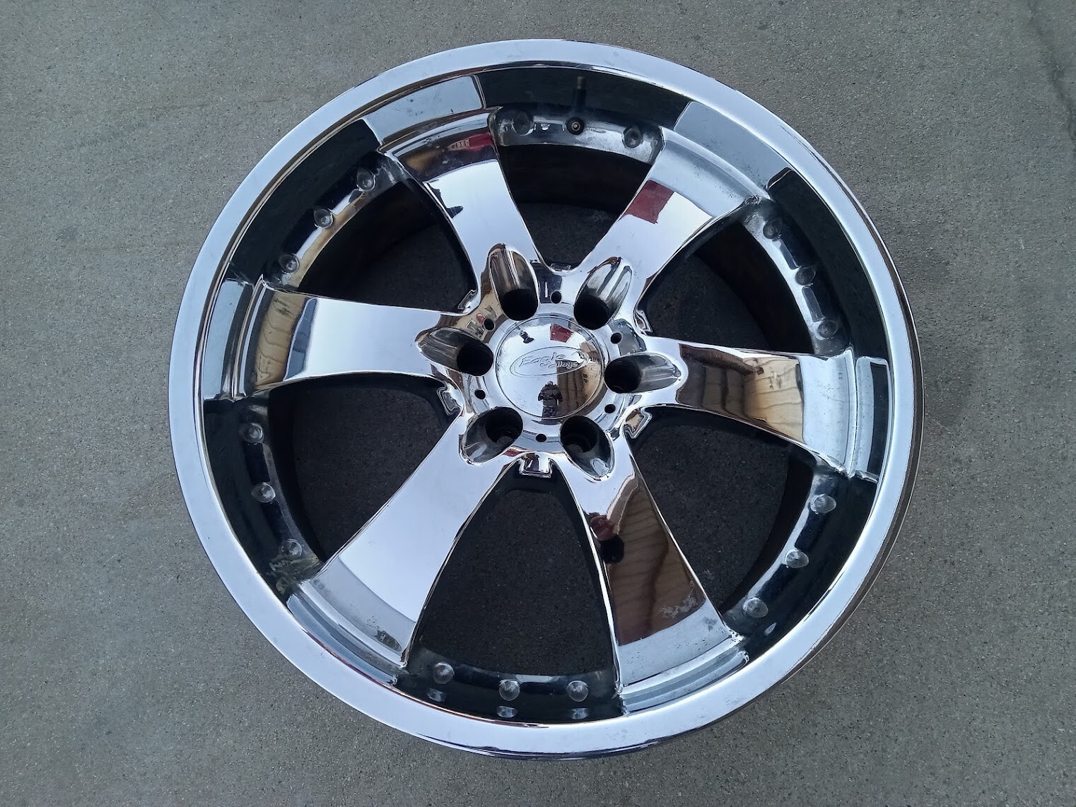 Eagle Alloys Chrome Wheel 0266, 20x8.5, 6x4.50 FITS Mopar, Nissan ...