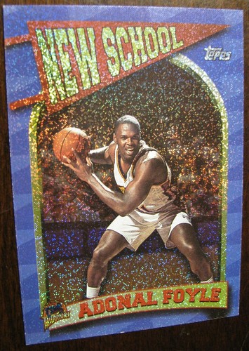 Golden State Warriors 1997-98 Topps New School #NS7 Adonal Foyle Rookie ...