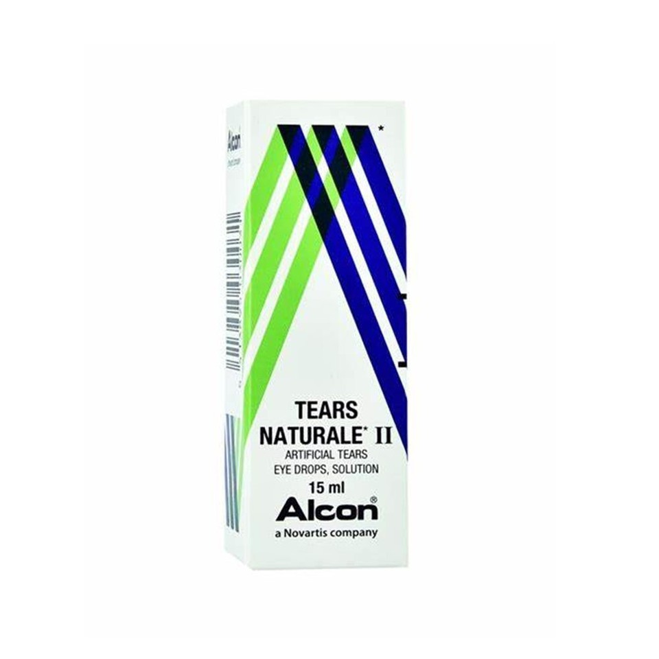 3x Alcon Tears Naturale II 15ml Lubricant & Moisturizing Eye Drops For ...