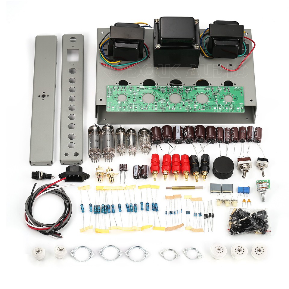 HiFi EL84 Valve Tube Amplifier Stereo Class A Single-ended Amp DIY KIT ...