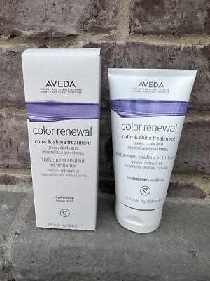 Aveda Color Renewal Color & Shine Treatment COOL BLONDE 5oz/150ml NEW ...