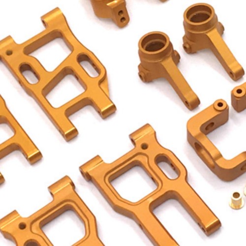 Aluminum Alloy Upgrade Metal Parts Kit For 1/10 LC Racing PTG-2 On-Road ...