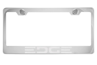 Chrome License Plate Frame for Edge | eBay