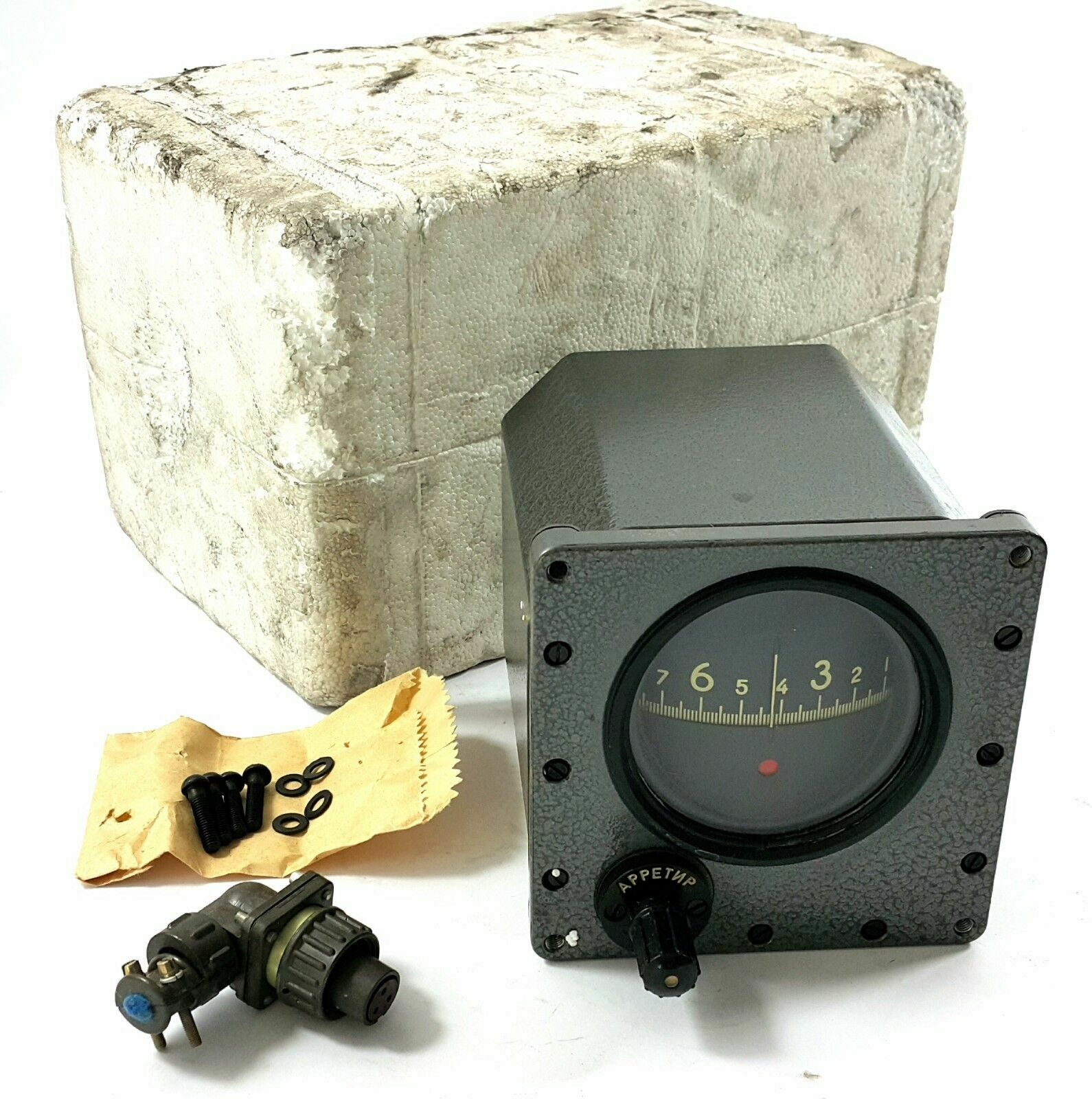 NEW GPK-48 AIRCRAFT VEHICLE TANK DIRECTIONAL GYROCOMPASS GYRO AN2 IL14 ...