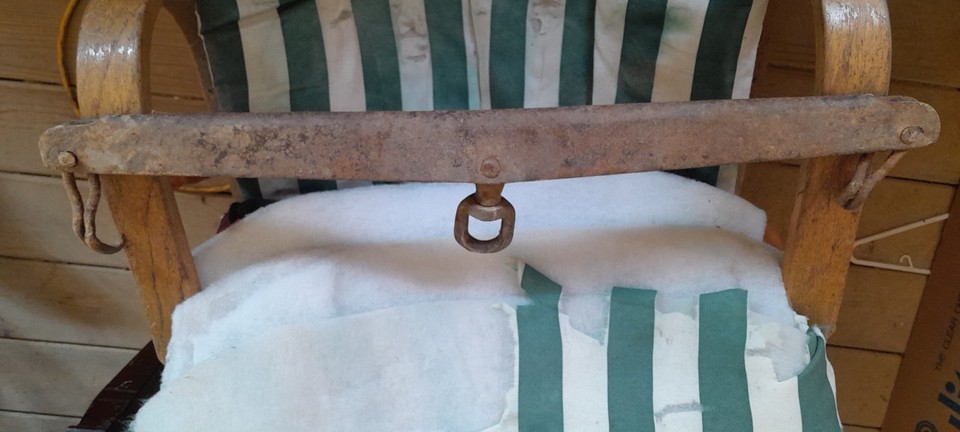 Antique Cast Iron Single Tree Yoke. Farmhouse Decor. Rustic. Good Shape ...