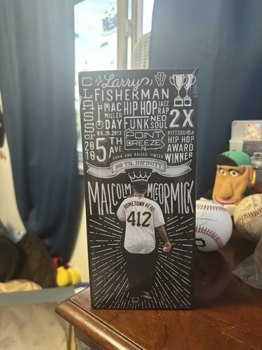 Mac Miller Bobblehead Pittsburgh Pirates Stadium Collectible, New | eBay