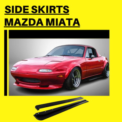For Mazda Miata MX5 NA (1990-1997) Side Panels Skirts Extensions Bottom ...
