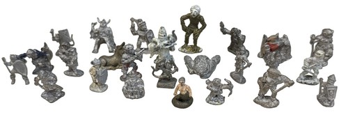 Large Dungeons and Dragons Metal Miniatures 1980s Lead Figure Lot | eBay