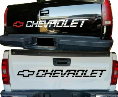 CHEVY Decals CHEVROLET Vinyl Sticker Silverado 1500 Bed Tailgate ...