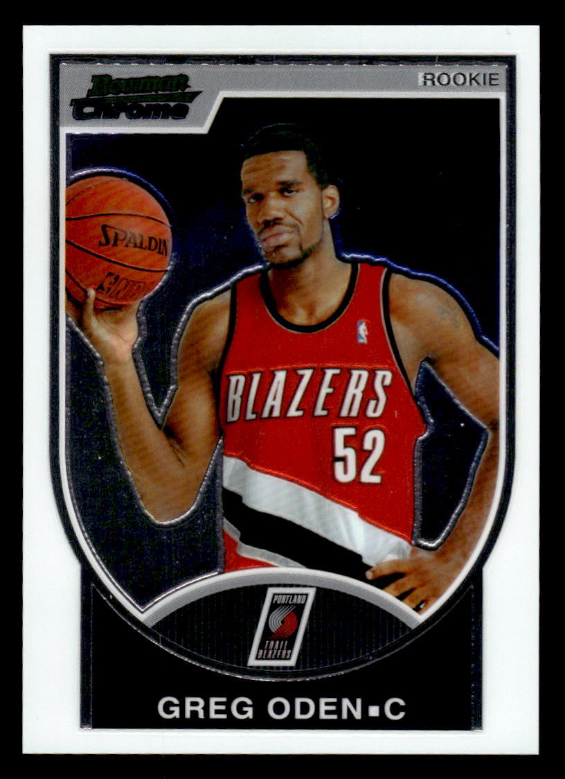 2007-08 Bowman Draft Picks & Stars #152 Greg Oden RC #d /2999 | eBay