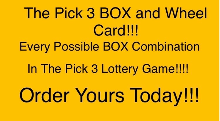 Pick A Number 1 3 Wheel