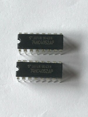 Multiplexer TC74HC4052AP 16 pin PDIP by Toshiba 2pcs 4.95 HU753 | eBay UK