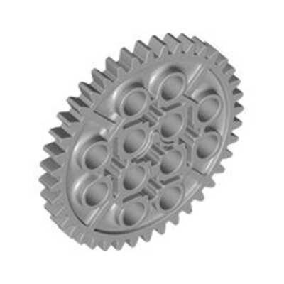 Lego Technic Brick 4x Medium Stone Grey Z40 40T Gear Cog Wheel 6195314 ...
