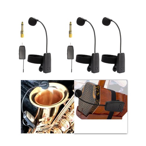 Wireless Instrument Mic Plug and Play for Trumpet Stage Performance ...