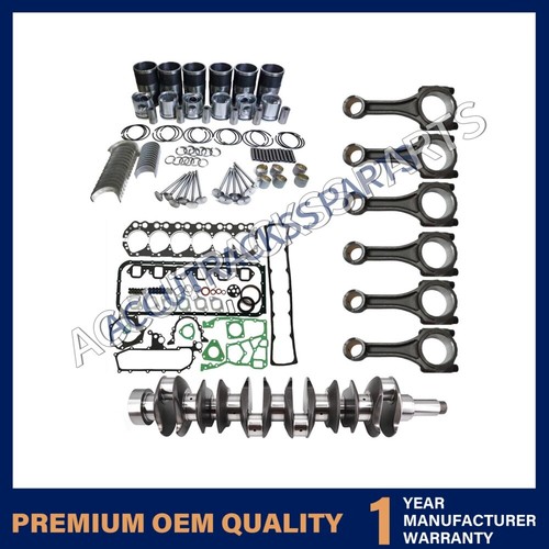 Rebuild Kit+Connecting Rod+Crankshaft for Nissan TD42 Engine Patrol Y60 ...