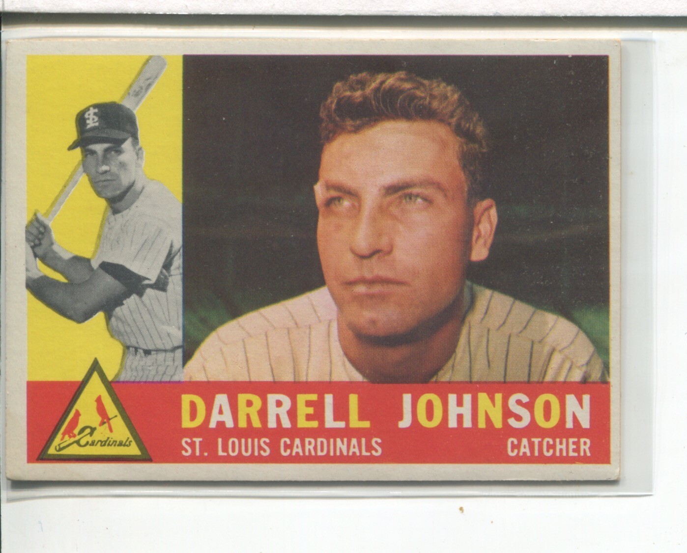 1960 Topps Darrell Johnson St. Louis Cardinals #263 | eBay