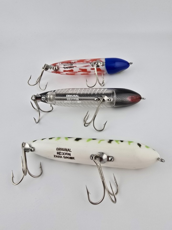 (3) Vintage Heddon Limited Edition Zara Spook Lot, (Rare Colors) | eBay