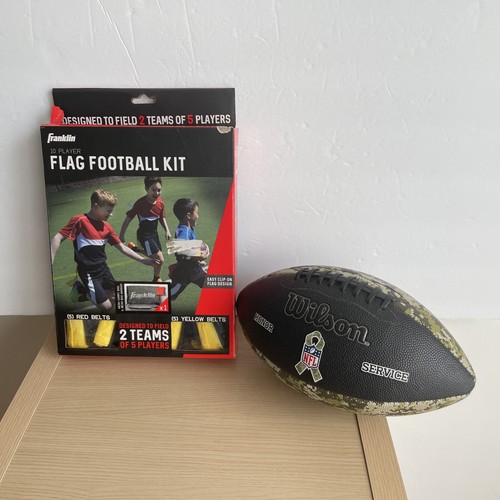 Franklin 10 Player Flag Football Set With NFL Wilson - Honor Service ...