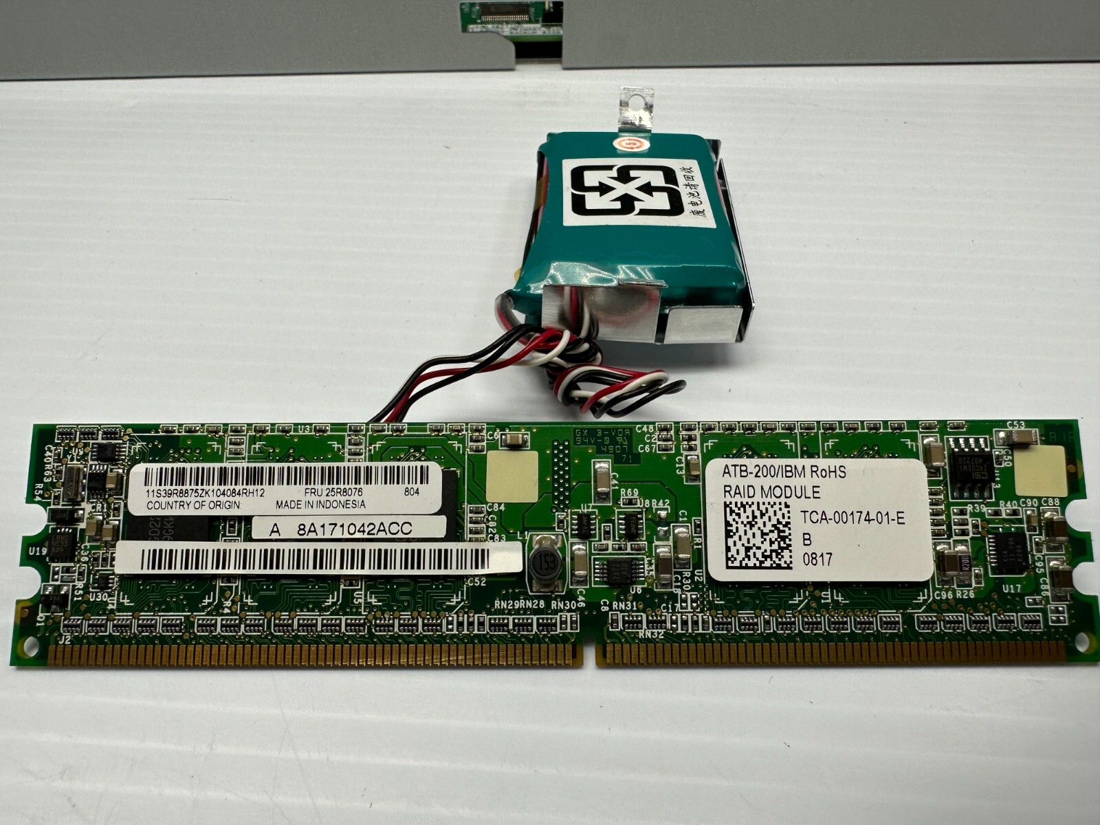 IBM 43W8250 43W8367 40T1474 42C2378 4x-2GB RAM 2x-1333 X3650 ...