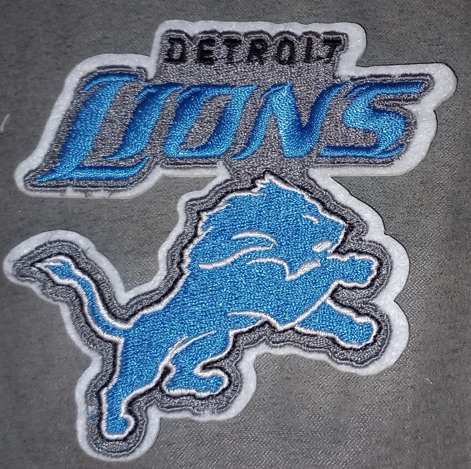 DETROIT LIONS IRON ON PATCH - 1 | eBay