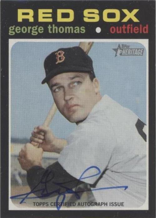 2020 Topps Heritage - George Thomas #ROA-GTH for sale | eBay
