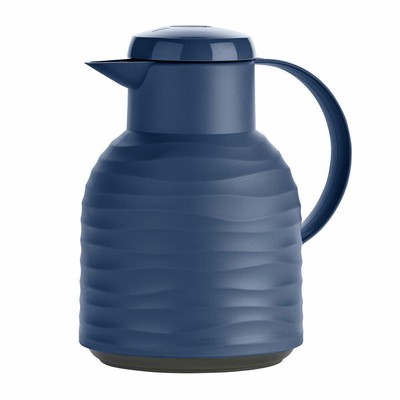 Emsa vacuum jug teapot coffee pot SAMBA WAVE QP plastic Navy 1 L | eBay