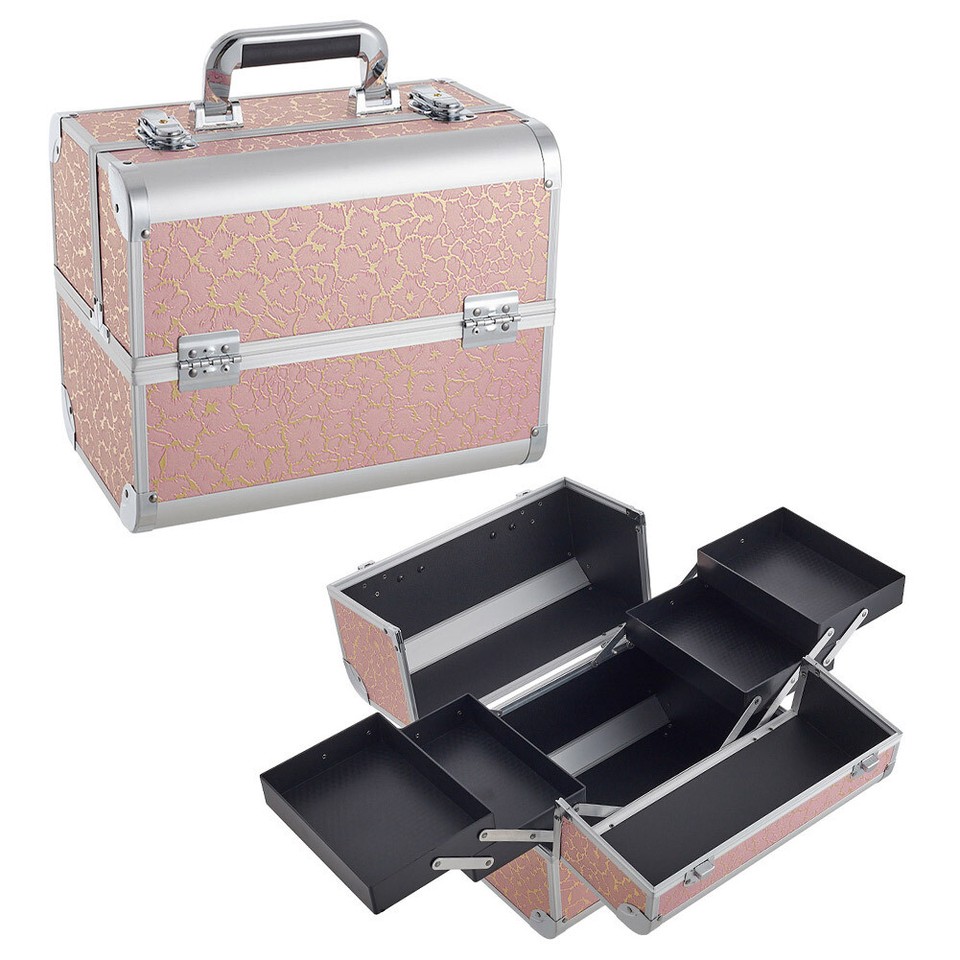 Extra Large Space Storage Beauty Box Makeup Organizer Nail Cosmetic ...