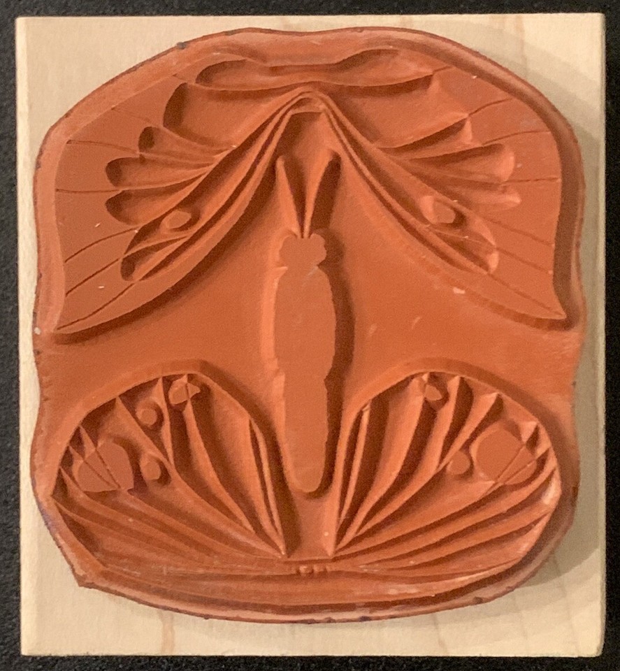 Eureka Stamps Deconstructed Butterfly Rubber Stamp | eBay