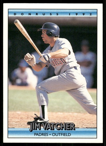1992 Donruss #563a Jim Vatcher | eBay