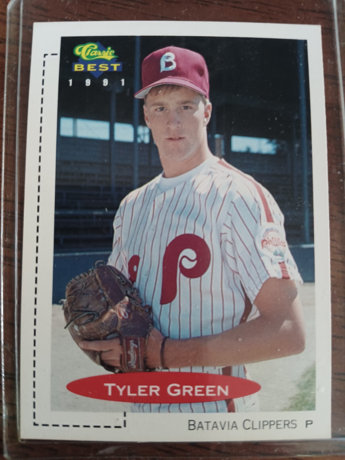 TYLER GREENE BATAVIA CLIPPERS 1991 CLASSIC BEST BASEBALL CARD #416 | eBay